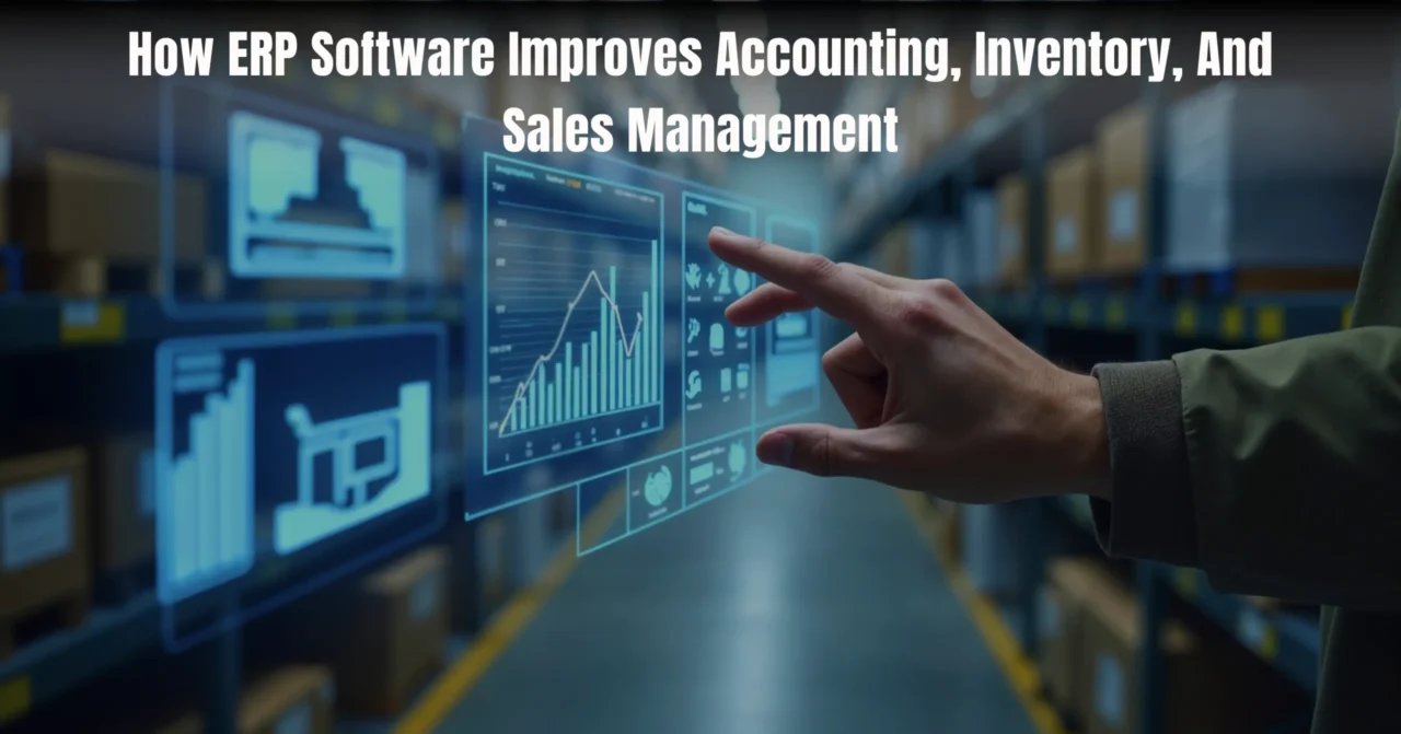How ERP Software Improves Accounting, Inventory, and Sales Management